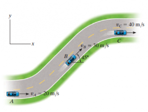A car traveling along the straight portions of the road - Question ...
